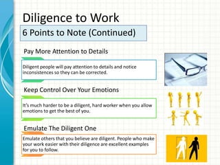 Employee Passion & Diligence to Work | PPTX