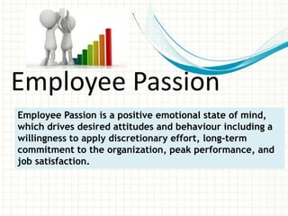Employee Passion & Diligence to Work | PPTX
