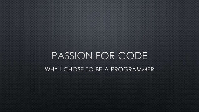 Passion for code - Journey into Coding