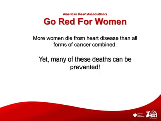 Go Red for Women | PPTX