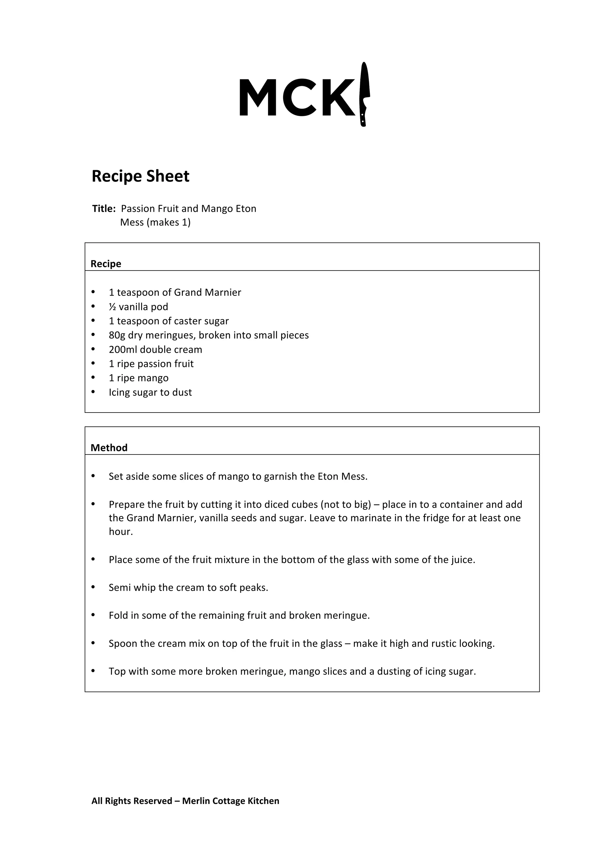 Passion Fruit And Mango Eton Mess Pdf Free Download