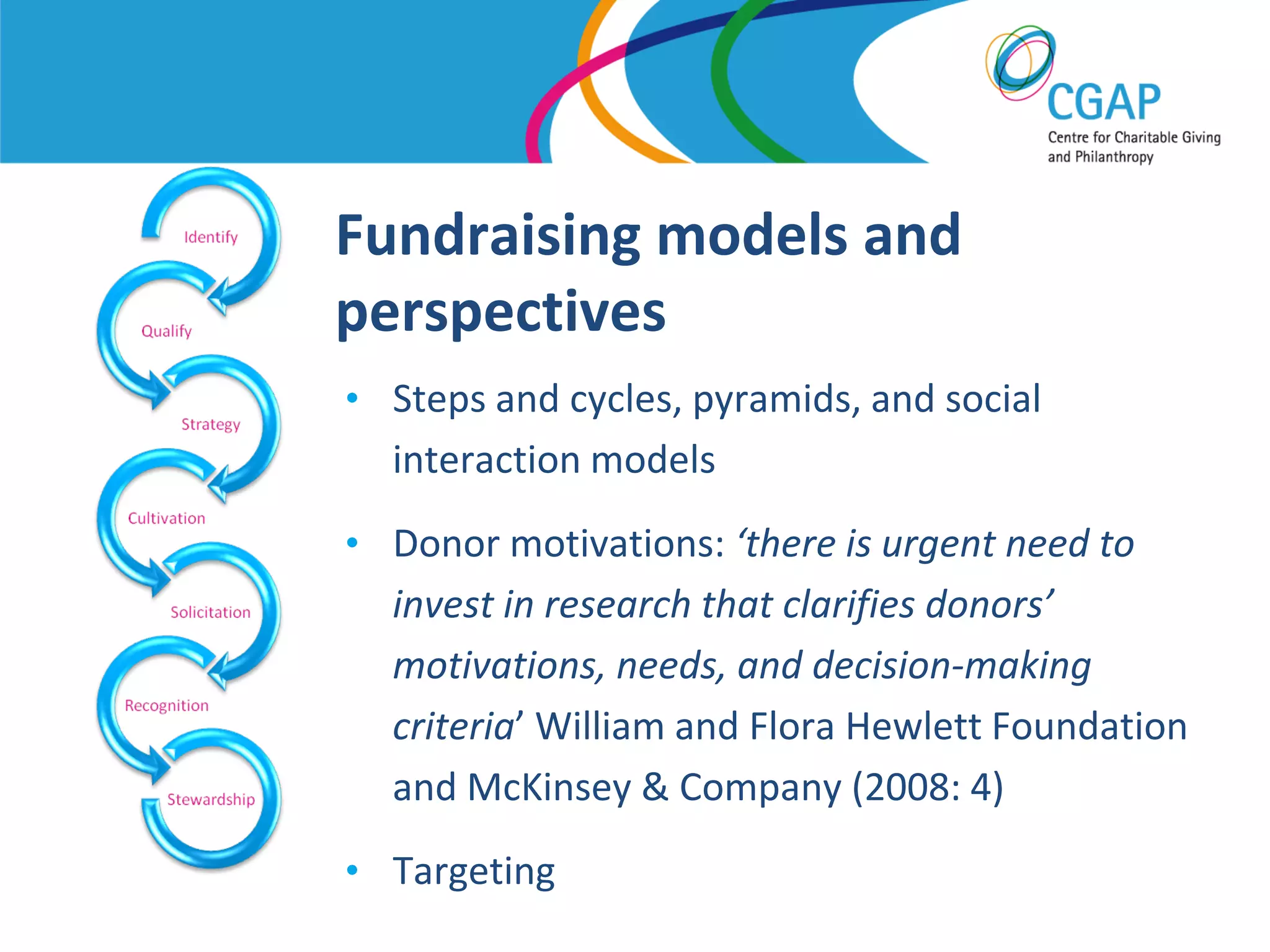 Donor Cultivation in theory and practice | PDF