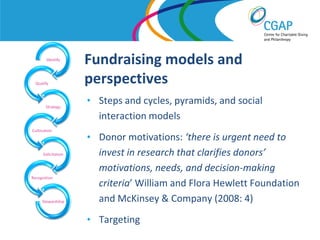 Donor Cultivation in theory and practice | PDF