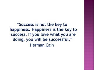 Passion leads to success | PPT