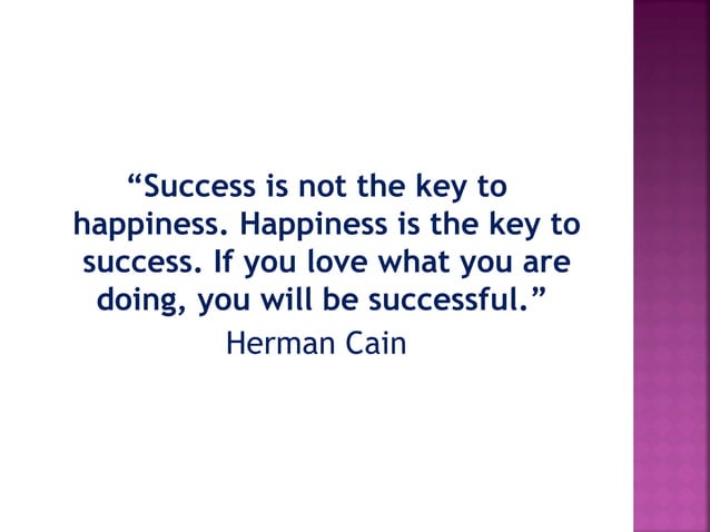 Passion leads to success | PPT | Career Advice | Careers