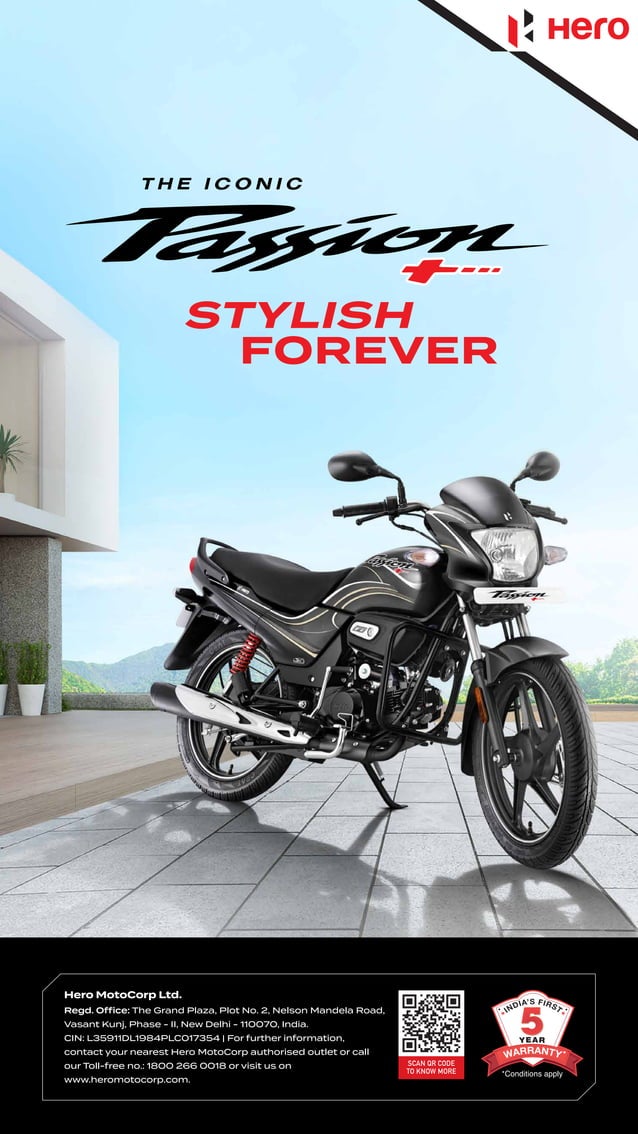 Passion Plus Digital Brochure | Hero Motocorp | PDF
