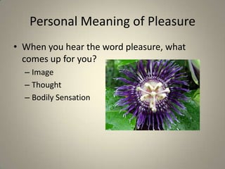 Passion, presence and communication | PPT