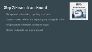 Passion project framework | PPT