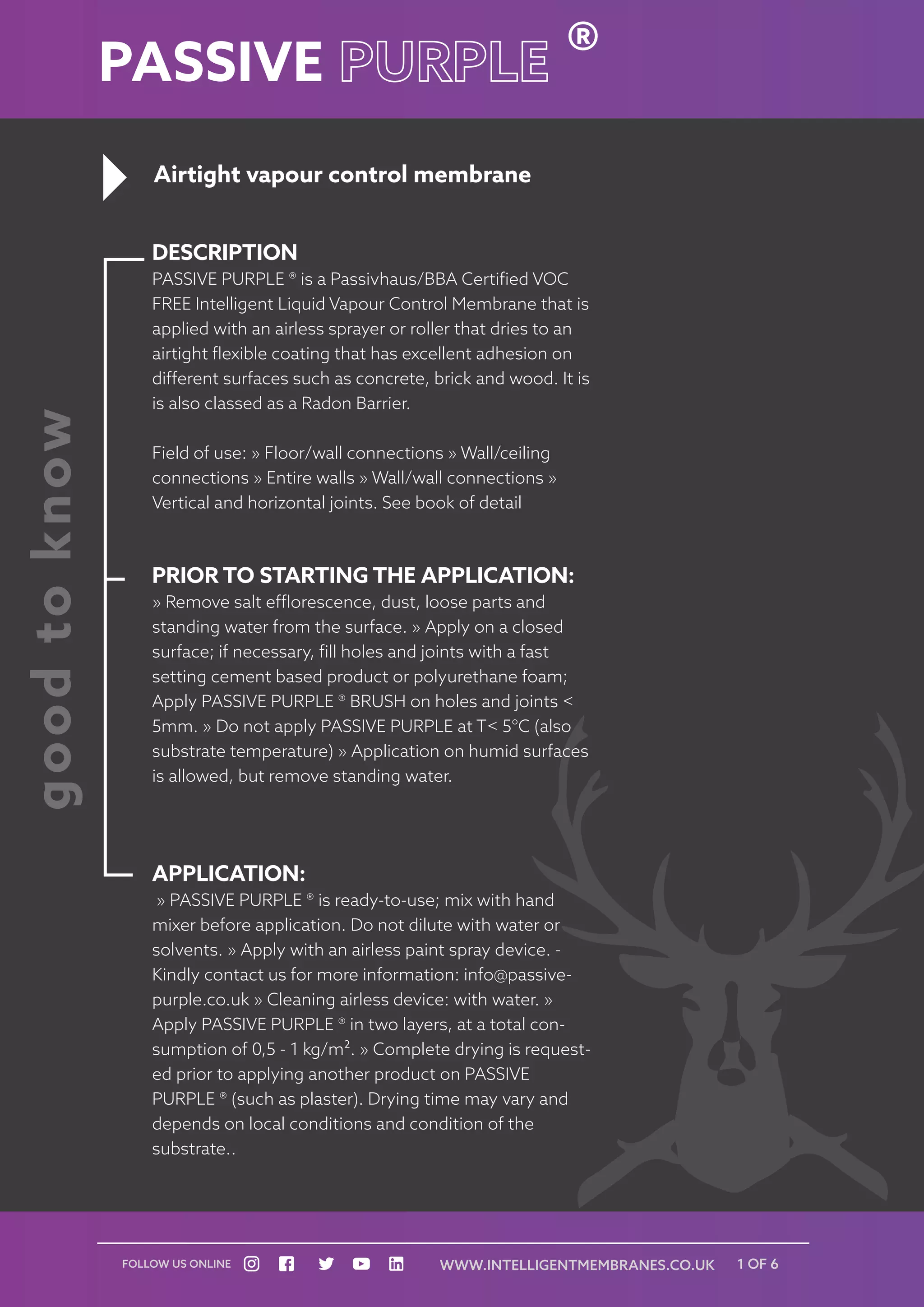 Passive purple-product-sheet | PDF