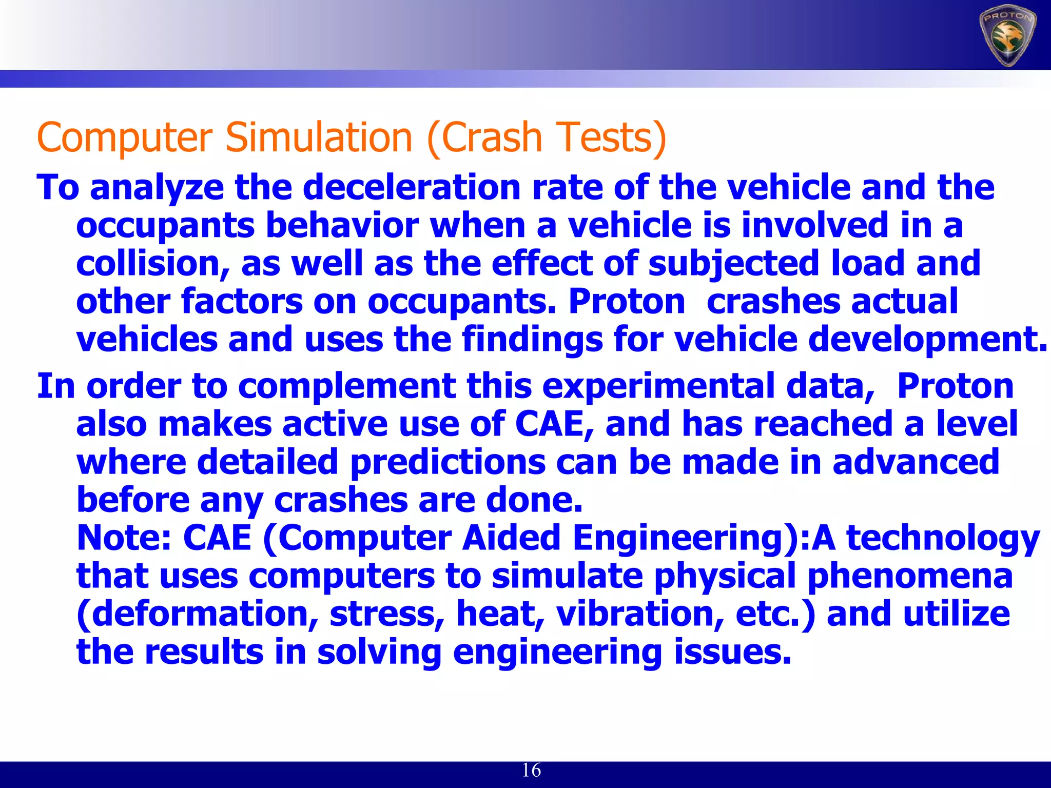 Passive Restraint Web | PPT