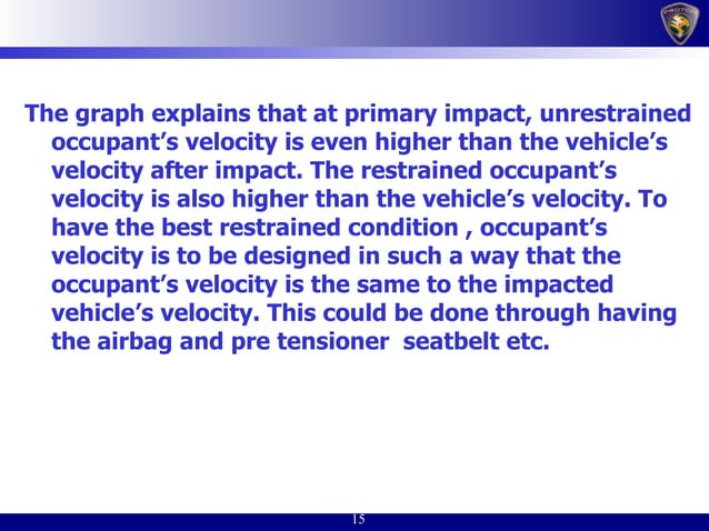 Passive Restraint Web | PPT