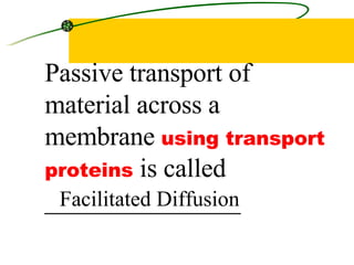 Passive Transport | PPT