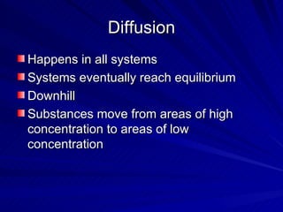 Passive Transport | PPT
