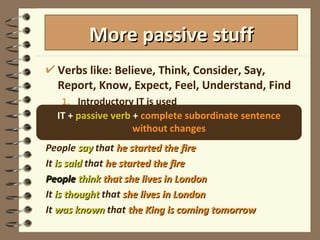 Passive voice- | PPT