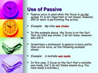 P A S S I V E V O I C E | PPT
