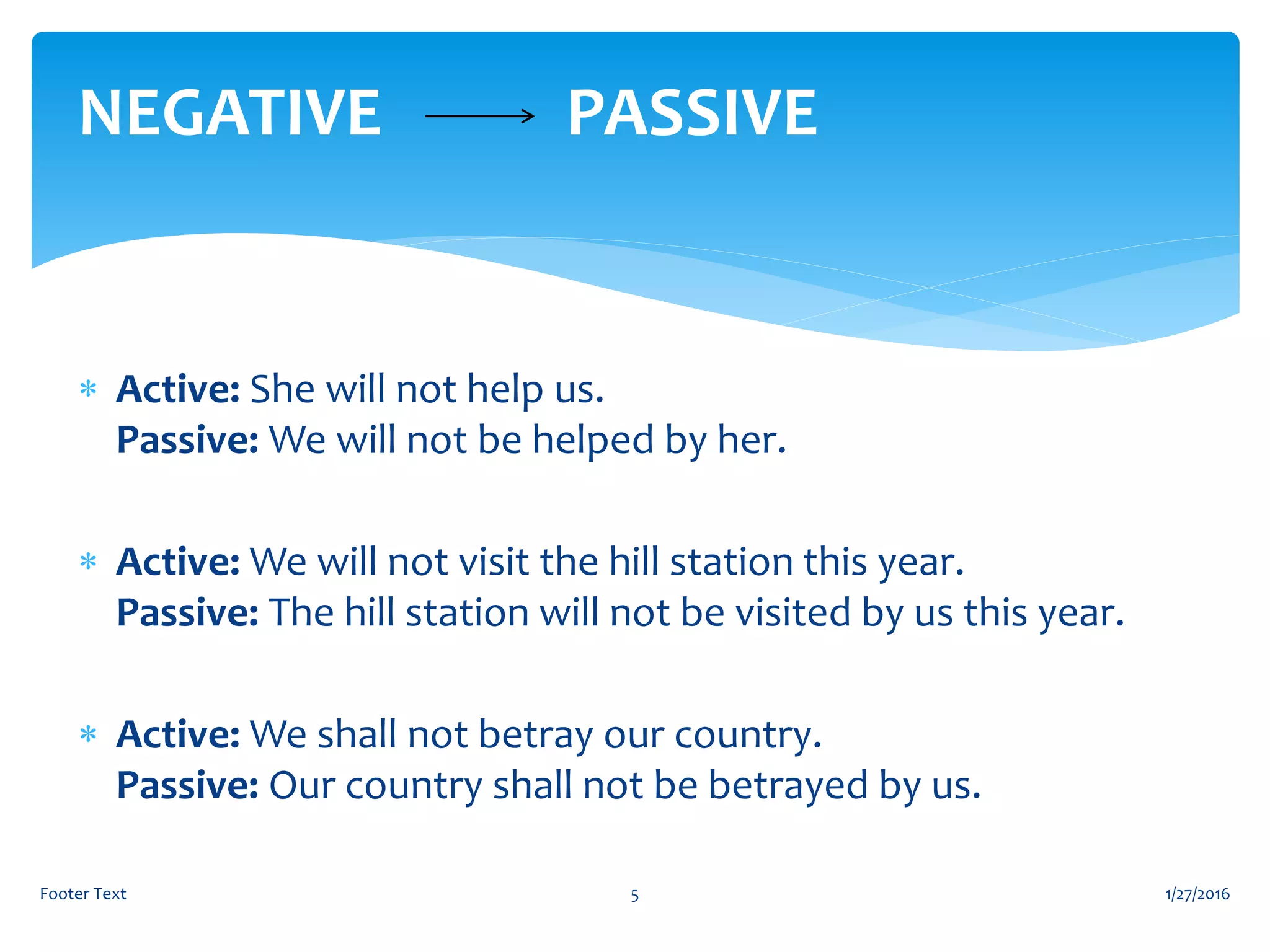 Passive voice-future | PPT