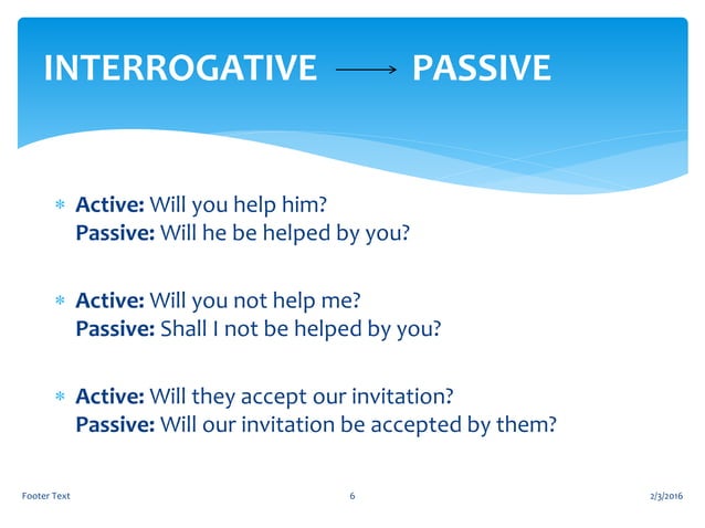 Passive voice-future | PPT