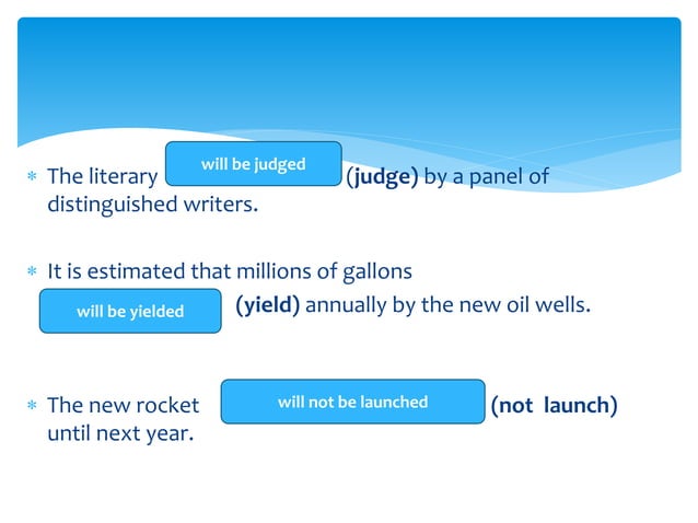 Passive voice-future | PPT