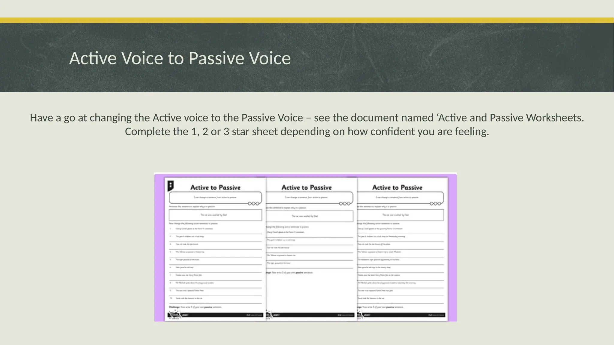 Passive-Voice-in-News-Reports, english homework | PPTX