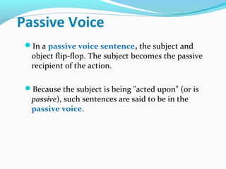 Passive voice1 | PPT