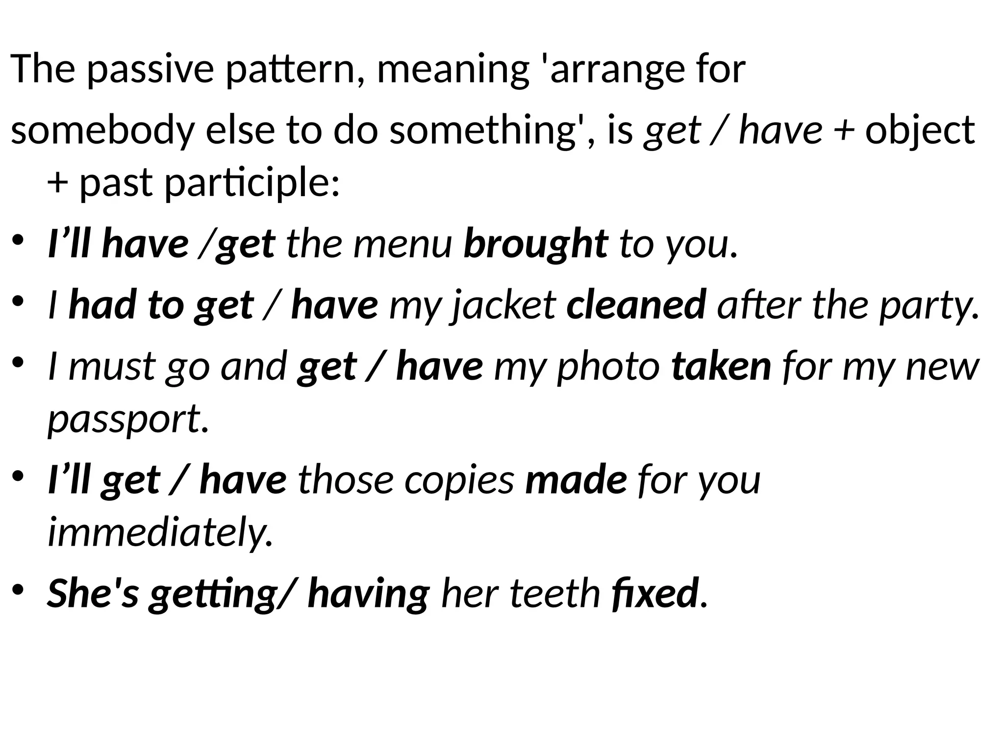PASSIVE FORM OVERVIEW WITH EXAMPLES AND EXERCISES | PPTX