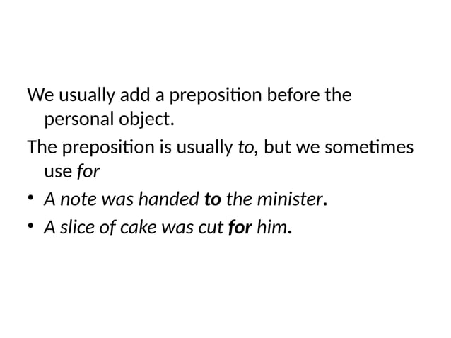 PASSIVE FORM OVERVIEW WITH EXAMPLES AND EXERCISES | PPTX | Resume ...