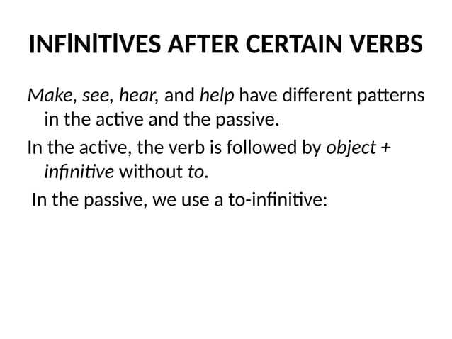 PASSIVE FORM OVERVIEW WITH EXAMPLES AND EXERCISES | PPTX | Resume ...