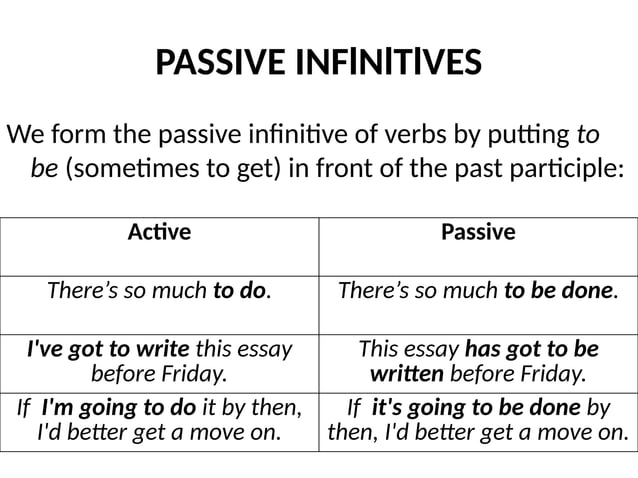 PASSIVE FORM OVERVIEW WITH EXAMPLES AND EXERCISES | PPTX | Resume ...