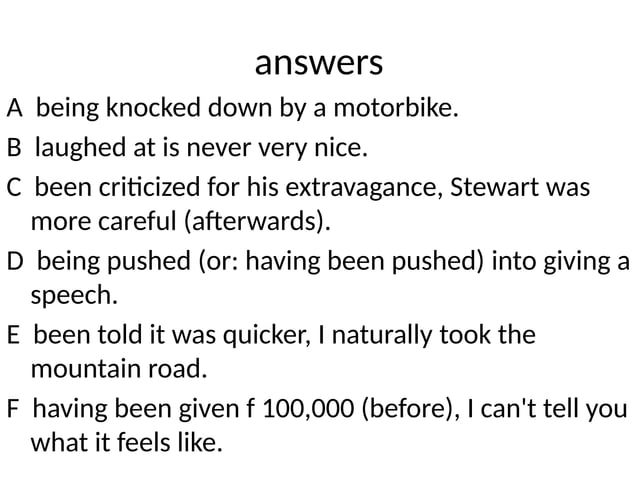 PASSIVE FORM OVERVIEW WITH EXAMPLES AND EXERCISES | PPTX | Resume ...