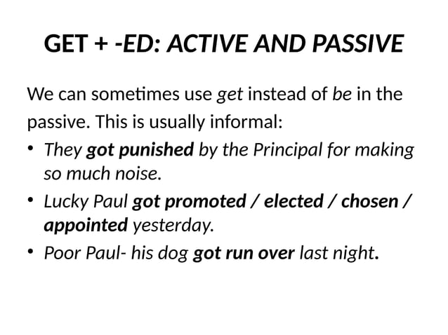 PASSIVE FORM OVERVIEW WITH EXAMPLES AND EXERCISES | PPTX | Resume ...