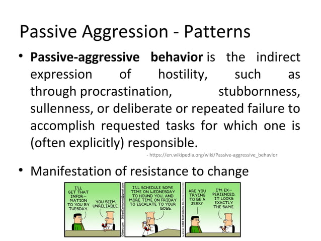 Passive agression v1.1 | PPT