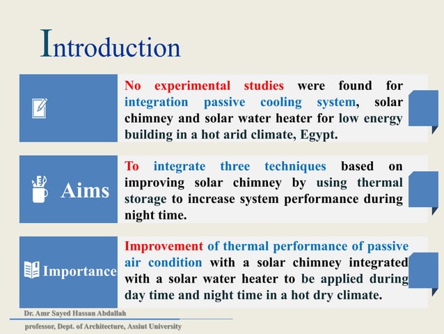 Passive Air Cooling System and Solar Water Heater.ppt