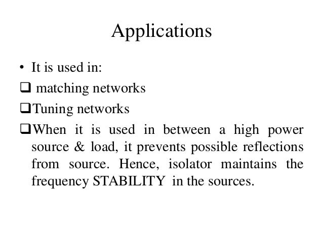 Passive and active devices
