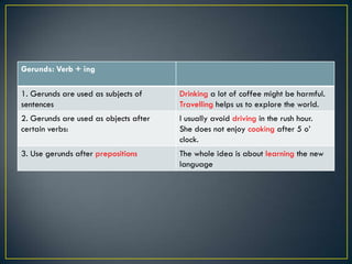 Passive and gerunds revision | PPT