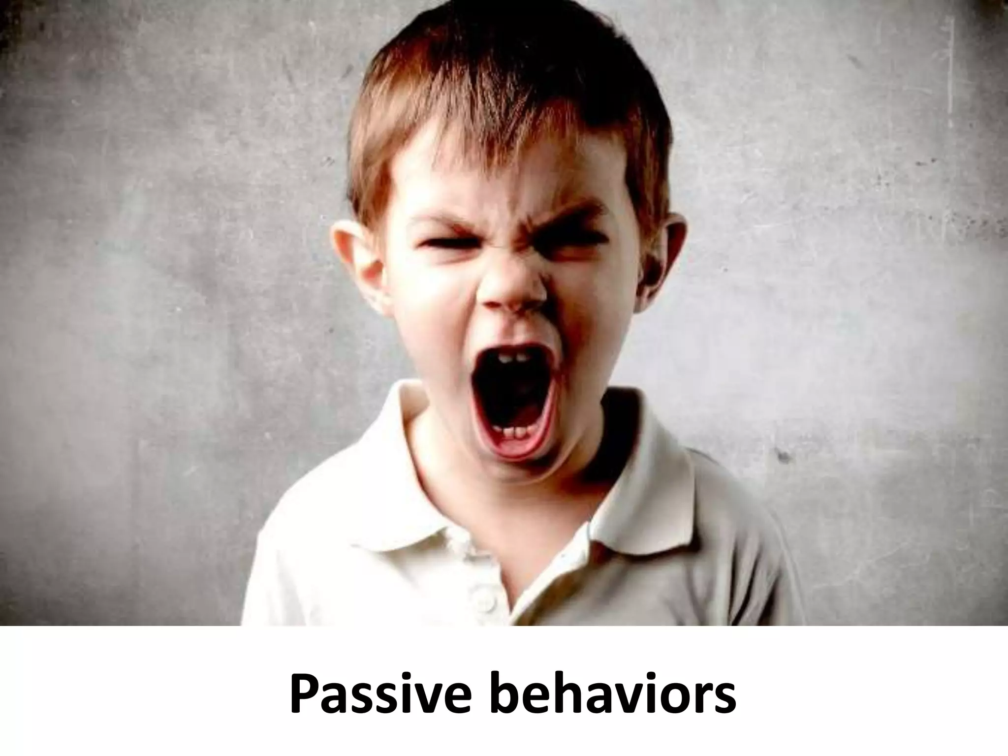Passive behaviors - Discounting (Transactional analysis / TA is an ...