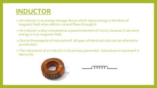 Passive Circuit Components | PPTX