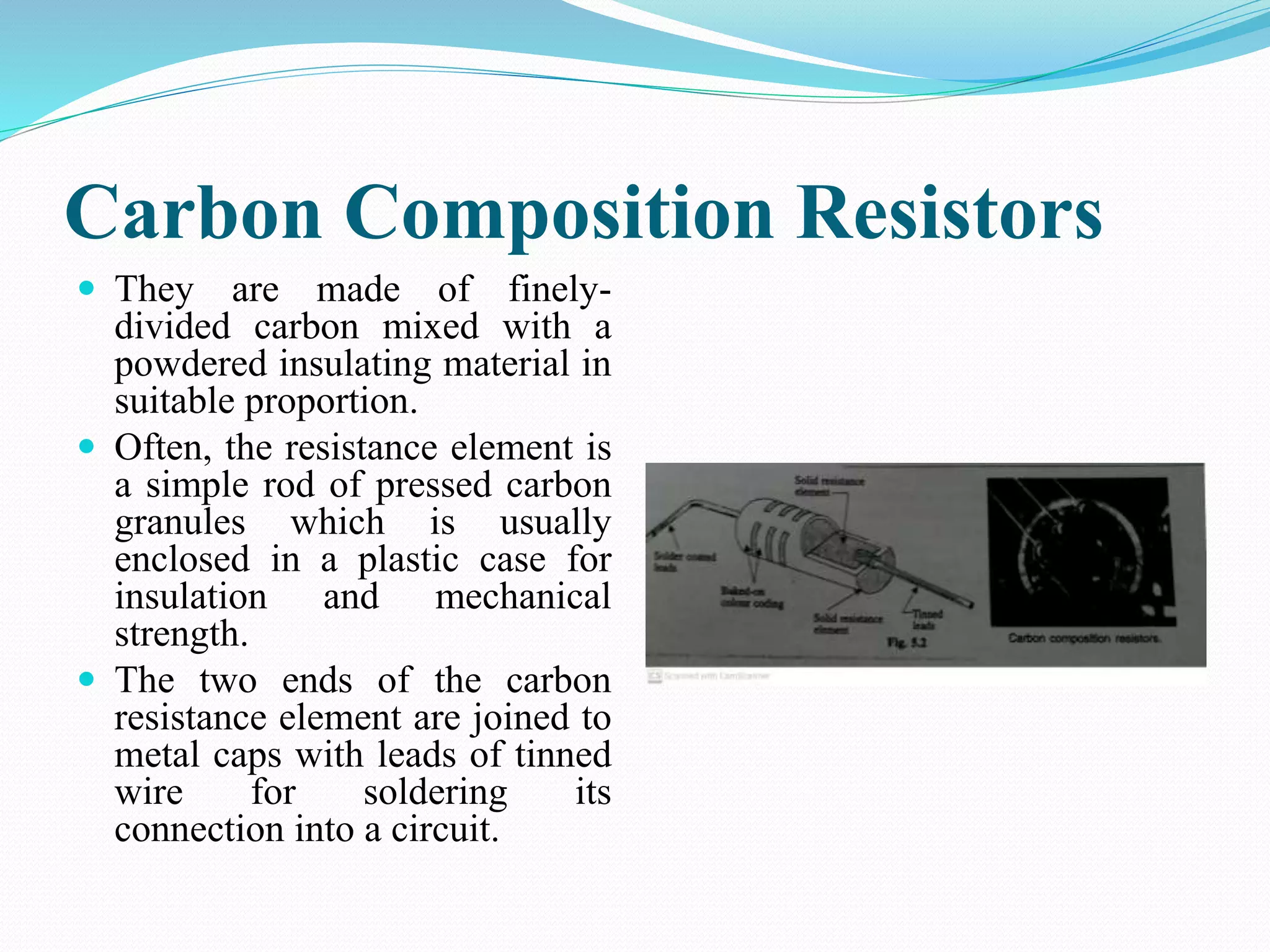 Passive circuit elements | PPTX