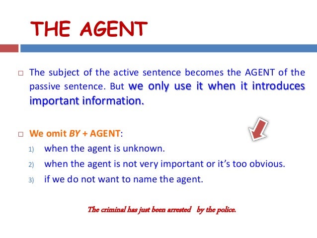 Mercedes' English Class: GRAMMAR:PASSIVES,