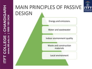 ITFT-- Passive design | PDF