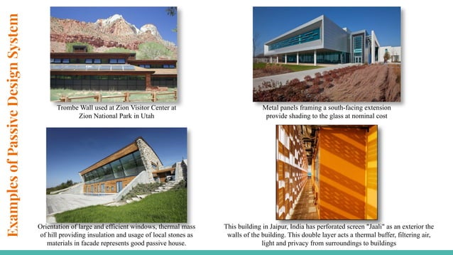 A Presentation on Passive Design Strategies in Architecture | PDF