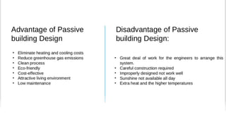 Passive design strategy | PPTX