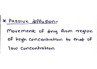 Passive Diffusion | PDF