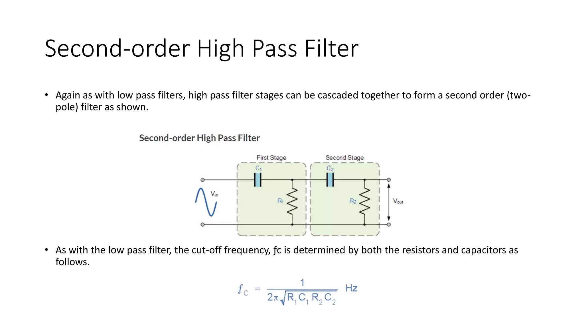 Passive electrical filters | PPTX