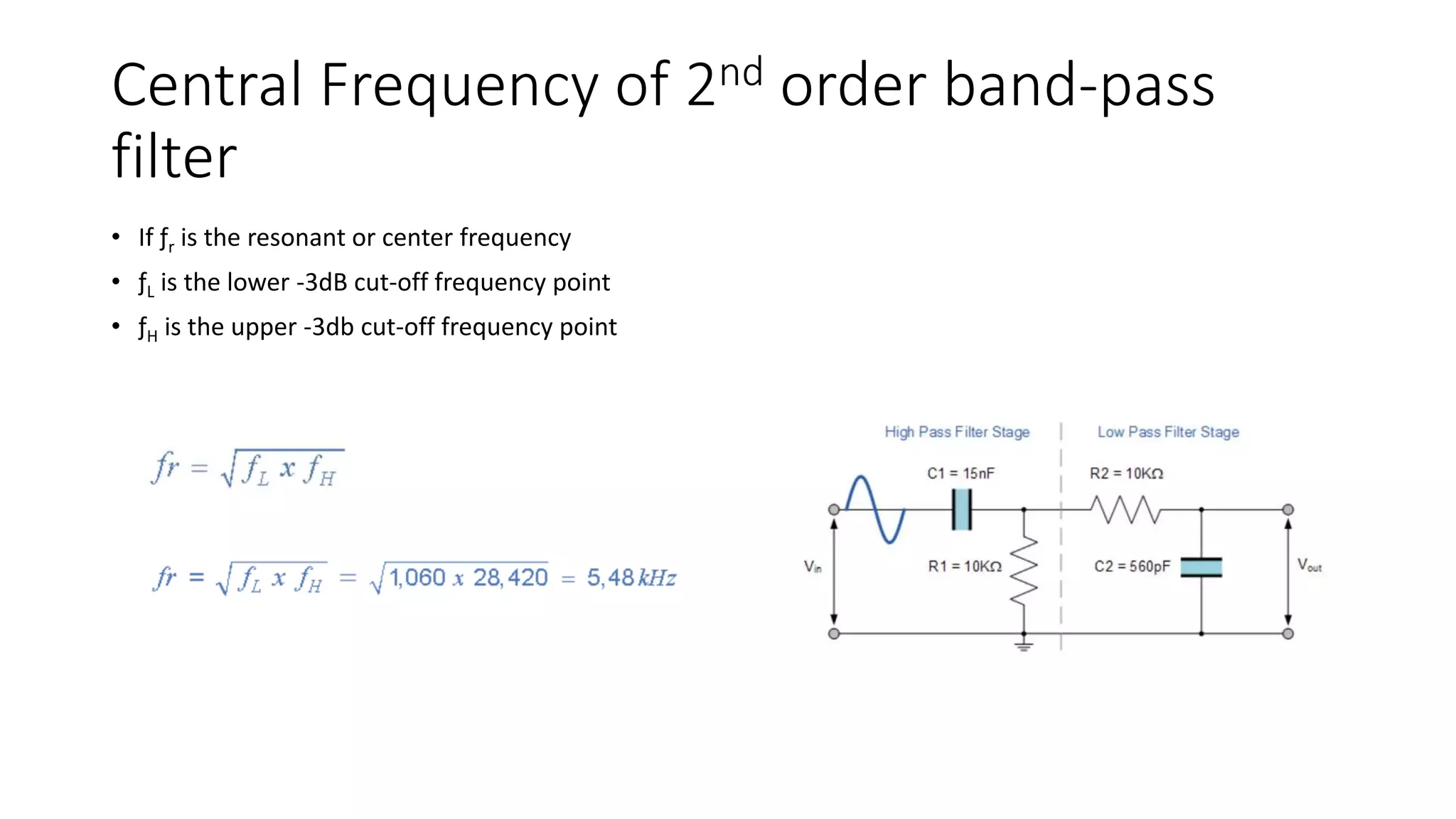 Passive electrical filters | PPTX