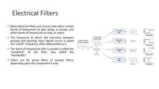 Passive electrical filters | PPTX
