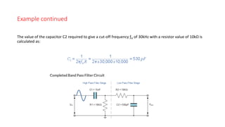 Passive electrical filters | PPTX