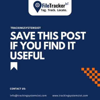 Passive File and Archive Tracking - FileTrackerIoT | PDF