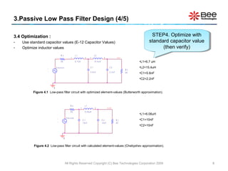 Passive Filter Design using PSpice | PPT