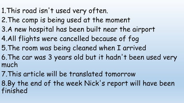 Passive form, 3rd Cond.pptx