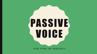 Passive FOUR TYPES.pptx